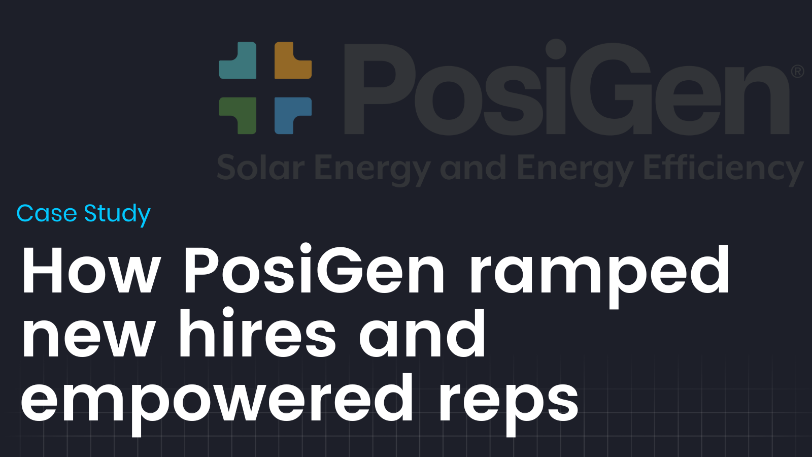 Ambition Posigen Case Study