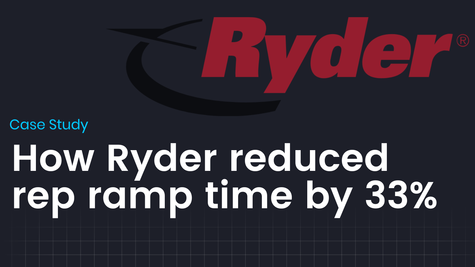 Ambition Ryder Case Study
