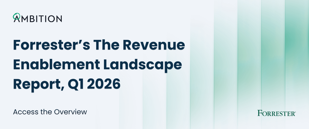 Forrester’s Revenue Enablement Platforms Landscape, Q1 2026