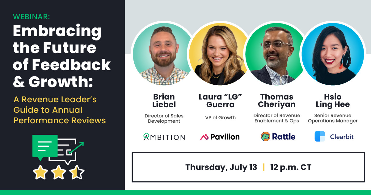 Embracing the Future of Feedback & Growth: A Revenue Leader’s Guide to ...