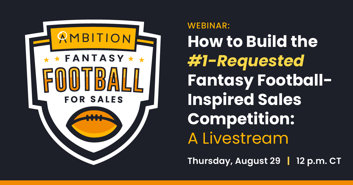 How to Build the #1-Requested Fantasy Football-Inspired Sales ...